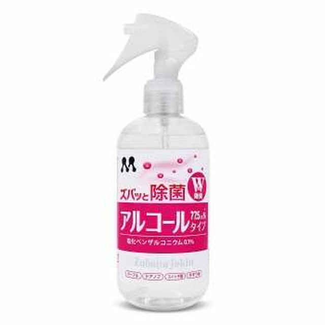 ■商品説明（製品の特徴） 気になる箇所をクリーンにする、「アルコールタイプ」の除菌＆消臭剤です。高濃度アルコール77．5vol％と塩化ベンザルコニウム0．1％配合。ダブル効果でしっかり除菌します。布にスプレーして、テーブル・手すり・ドアノブ...