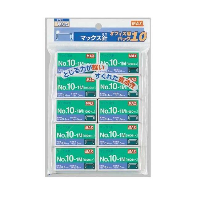 ■商品説明（製品の特徴） 10号用ホッチキス針10個入り。1000本×10個■製造販売会社（メーカー） マックス■販売会社(発売元） マックス■原産国 日本■広告文責 株式会社サンドラッグ電話番号:0120‐009‐368■JANコード 4...