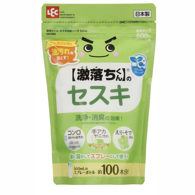 ■商品説明（製品の特徴） ・油汚れ、コンロまわり、手アカヤニ汚れ、えりそで汚れを落とす・水に溶かしてスプレーにして使う・洗浄、消臭効果■問合せ先 レック株式会社　消費者サービス部03‐3527‐2650■製造販売会社（メーカー） レック株式...