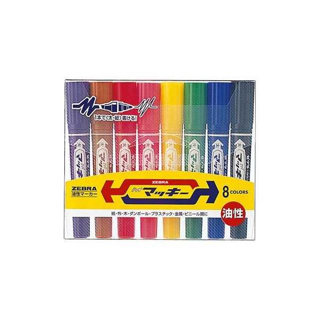 ■商品説明（製品の特徴） 1本で太細両用が使える便利な油性マーカーです。速乾性・耐水性で、紙・布・木・ダンボール・ガラス・プラスチック・金属・ビニール類などに幅広く利用できます。（浮輪等の軟質塩化ビニール製品には適しません。）油性マーカー、...