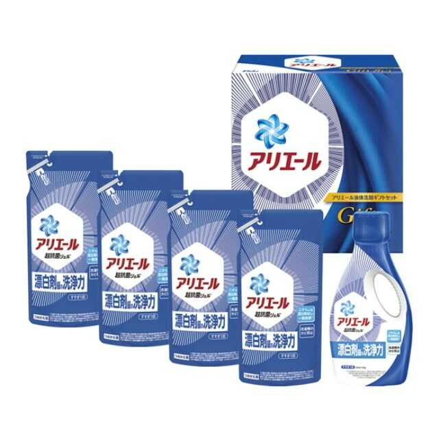 ■商品説明（製品の特徴） ●目に見えない汚れ、ニオイまで真っ白に洗い上げるアリエール液体洗剤の詰合せセットです。●内容…アリエールジェル本体720g1個、アリエールジェルつめかえ450g4個。■使用上の注意 ●子供の手の届くところに置かない...