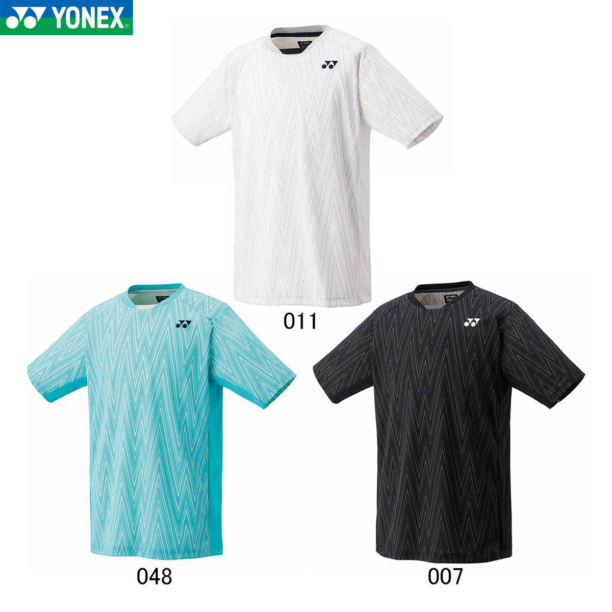 ●日本バドミントン協会審査合格品　UNI・WOMEN同デザイン(WOMEN:20886)　●ベリークールドライ　●UVカット　●エアリリース　●吸汗速乾　●制電●素材：ポリエステル100%　仕様：ベリークールドライ、エアリリース、吸汗速乾、...