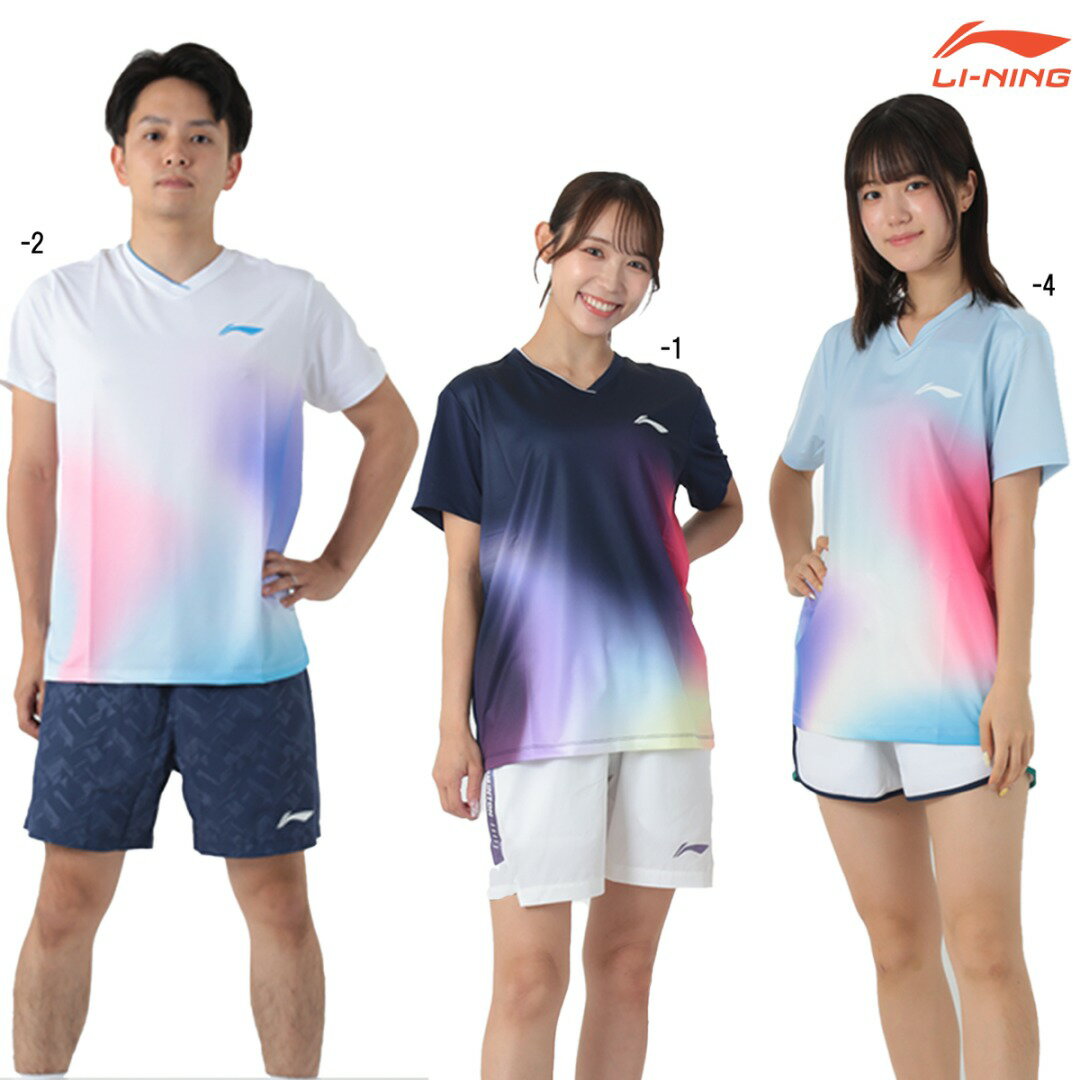 色鮮やかなグラデーションが魅力のゲームウェア。 吸湿発散性と速乾性に優れた生地で動きを妨げずに快適なプレーをサポート。 【LN DRY テクノロジー】 汗を素早く発散。快適な着心地が長続き。 素材：ポリエステル+ポリウレタン MADE IN...