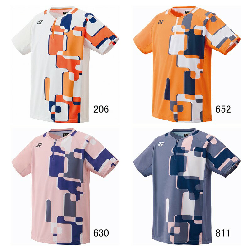 ●【日本バドミントン協会審査合格品】 ●ベリークールドライ ●エアリリース ●吸汗速乾 ●PRECISION MOVE ●UVカット ●制電●素材：ポリエステル100% ●仕様：ベリークールドライ、エアリリース、吸汗速乾、Precision...