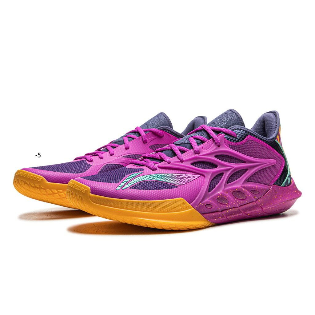 LI-NING SPEEDシリーズ。優れたクッション性とグリップ力、サポート力を実現したプロフェッショナルモデル。 【LI-NING BOOM】BOOMミッドソールは、高負荷のバスケットボールにおいて、プレイヤーが瞬時に動き、素早くキレのあ...
