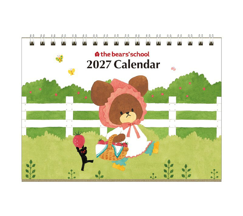 絵本「くまのがっこう」のジャッキーたちのイラストが満載！ 書き込みができる卓上カレンダーです。 サイズ：180×133×10mm 15枚・100g 大安・仏滅・友引表記あり ●2027年カレンダー ●ToDoリスト ※※※※こちらの商品はご...