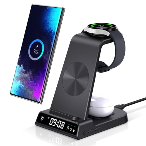 ブラック/-/XF-C01・パッケージ個数:1・3in1 充電機能：スマートフォン、イヤホン、スマートウォッチ（Galaxy Watchのみに対応）の3つのデバイスを同時に充電。対応機種については、下記の商品説明をご確認ください。・セーフテ...