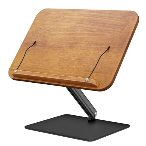 ナチュラルブラウン/-/YD-09・パッケージ個数:1・材質天然木(パネル)、合金鋼(ベース)、アルミ合金(アーム)。天然木材製であり、高耐久、高耐水、耐傷つき性に優れております。・サイズパネル：W345xD245xH12mm、本を載せる部...