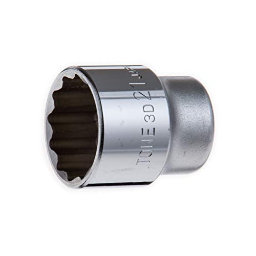 -/HP3D-21:二面幅:21mm/HP3D-21・Size:HP3D-21:二面幅:21mm・パッケージ個数:1・寸法/二面幅寸法：21mm、全長：32.0mm・質量：75gより ●手動用のソケットです。六角ネジの締めつけ、取外しに