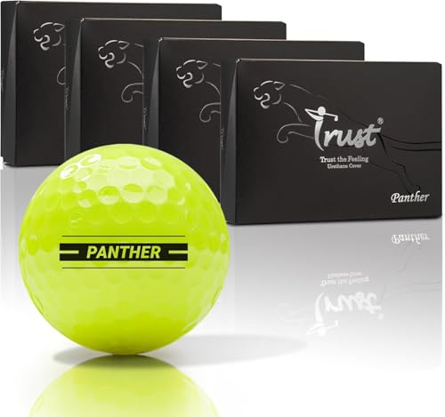-イエロー - 4ダース(48個)/4ダース(48個入り)/Panther・Color:-イエロー - 4ダース(48個)・? 最高に柔らかい打感、打つたびに心地よい感触！BIG MAX高反発コアが飛距離を最大限に発揮。初心者や力に自信のな...