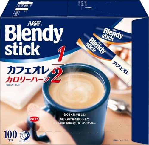 大容量シリーズ-/100個 (x 1)/-・Size:100個 (x 1)・パッケージ個数:1・メーカー名:AGF・ブランド名:ブレンディ スティック・商品タイプ:スティックコーヒー(ミルク入り)・原産国:日本・原材料:クリーミングパウダー...