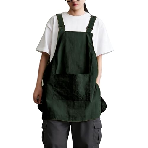 ディープグリーン/Free Size/-・Color:ディープグリーンSize:Free Size・撥水素材：撥水加工が施された高密度ナイロン生地を採用。水や油を弾き、汚れを寄せ付けないので、キッチンやガーデニングなど、あらゆるシーンで清潔...