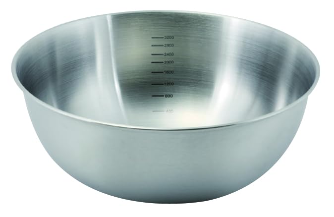 目盛付ボウルシルバー/27cm/HC-439・Size:27cmStyle:目盛付ボウル・パッケージ個数:1・製品サイズ:(約)外径28×高さ10.5cm・製品重量:(約)0.327kg・材料の種類:ステンレス鋼、板厚/0.5mm・生産国：...