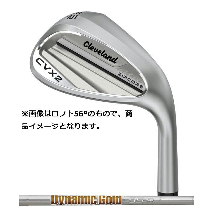 商品情報ヘッド素材SUS431ヘッド製法ロストワックス精密鋳造＋フェースレーザーミーリング加工仕上げツアーサテンダンロップ（DUNLOP）　クリーブランド（CLEVELAND）CVX2　ZIPCOREウェッジ2024年モデル　ダイナミックゴ...