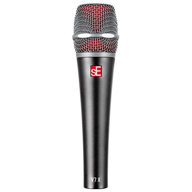 SE ELECTRONICS V7 Xパワフル、ナチュラル、フォーカス - 楽器収録に最適なダイナミックマイク　高く評価されるボーカル用ダイナミックマイクV7の同胞として登場するV7 Xは、スタジオ/ステージを問わずさまざまな楽器の収録に最...