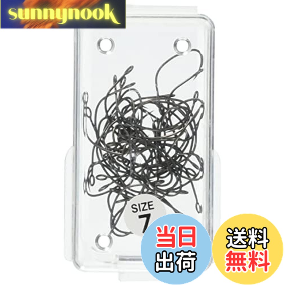 商品情報商品の説明ラインテンションがかかっていない状態でも、初期掛かりが良い。 ボトム、フォール、デッドスロークランキング等に高次元で対応。主な仕様 サイズ:#7 入数:50入