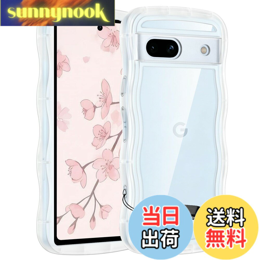 商品情報 商品の説明 HILEGENER Google Pixel 6A かわいい ケース うねうね 耐衝撃 グーグル ピクセル6A 6.1インチ用滑り止め スマホケースウェーブ デザイン 手にフィット スマホカバー 韓国 可愛い クリア ...