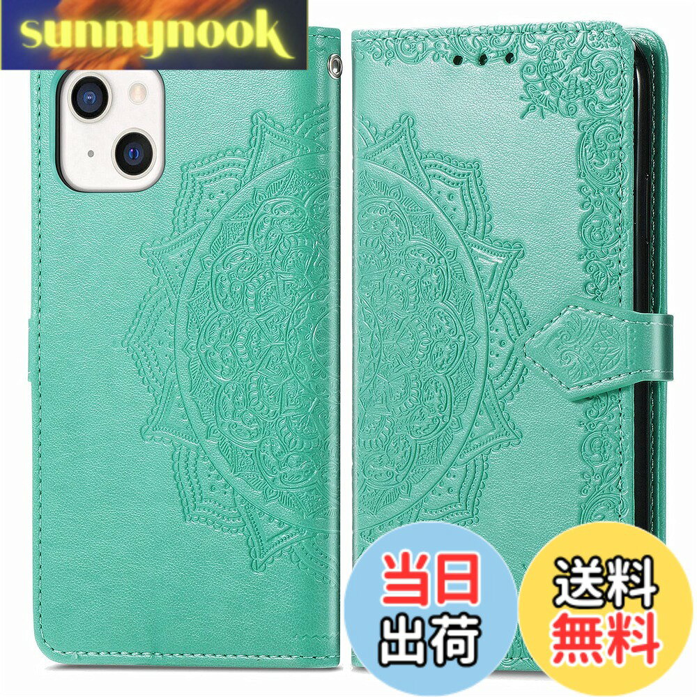 商品情報商品の説明【対応機種】：for iphone 13 6.1 専用 ケース 手帳型保護カバー 【素材】：おしゃれ 感触の手触りが良い高級PUレザー素材です + TPU 【内側のケースは黒(ブラック)のTPUケースを使用しております。】...