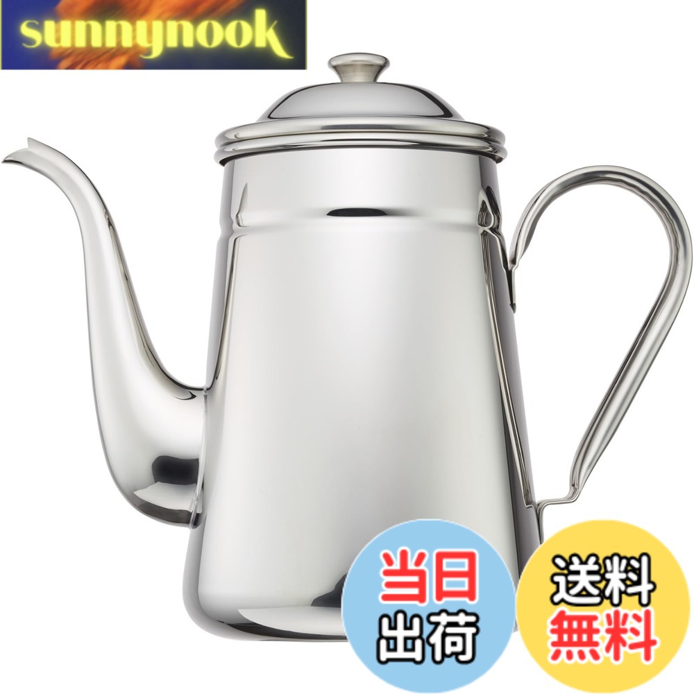 商品情報商品の説明商品紹介 ●丈夫なステンレスコーヒーポット　●注ぎ口が細いのでハンドドリップに適している ●丈夫なステンレスコーヒーポット ●注ぎ口が細いのでハンドドリップに適している主な仕様 製コーヒーポット☆ 丈夫で保温性が高い、ステ...