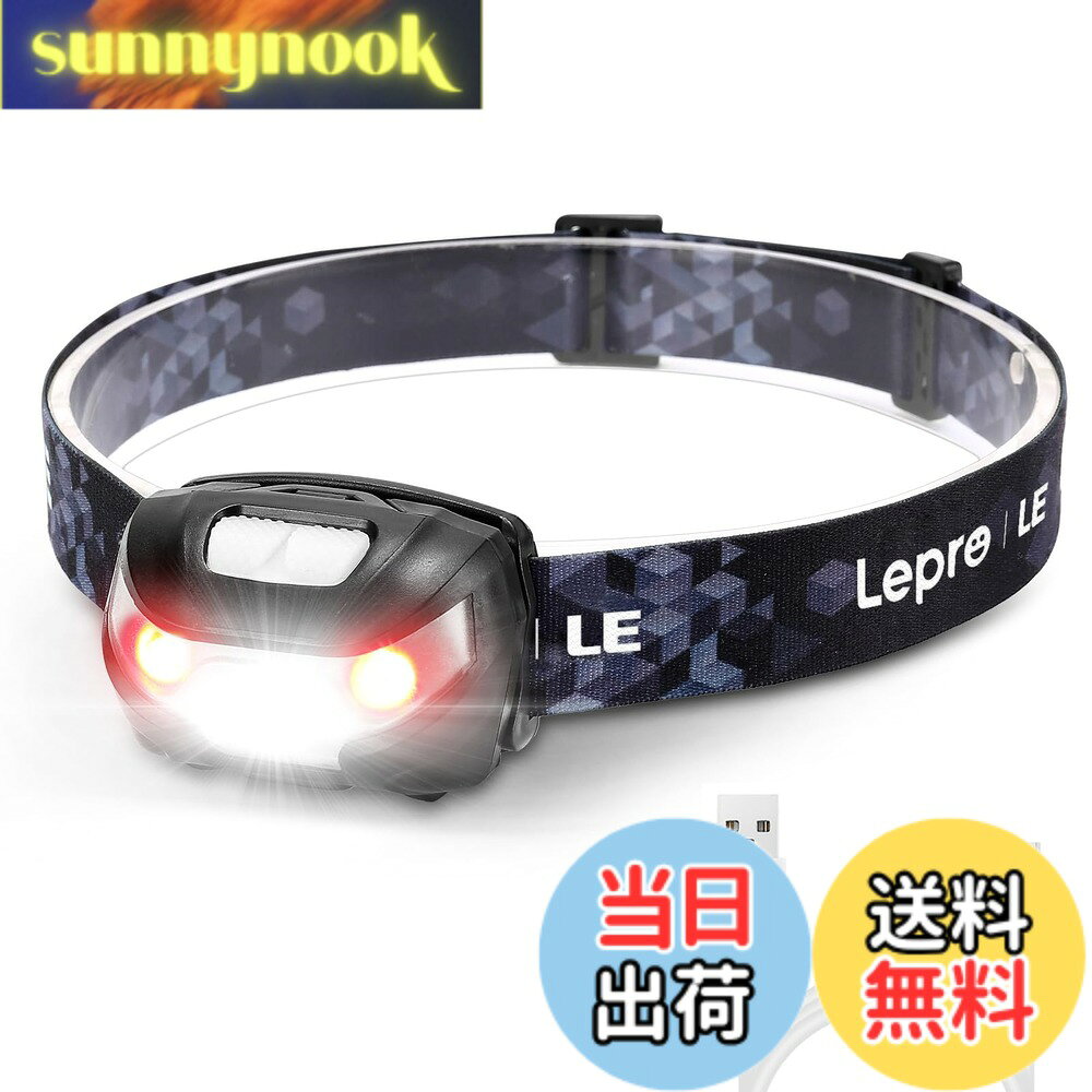 商品情報 商品の説明 主な仕様 【ヘッドライト充電式・高輝度LEDライト・防災停電対策】LeproのLEDヘッドライトの明るさは150ルーメンで、照射距離最大は約150メートルです。この明るさなら夜の散歩や暗い場所での活動に大活躍！地震、災...