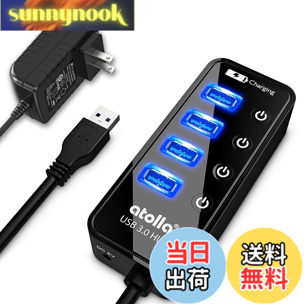 商品情報 商品の説明 主な仕様 【atolla USB3.0ハブ5ポート拡張】パソコンのUSBポートは1つを4つのUSB3.0データ転送ポート+1つの高速充電ポートに拡張します。複数のHDD外付け、USBメモリ、スマートフォン、カードリーダ...