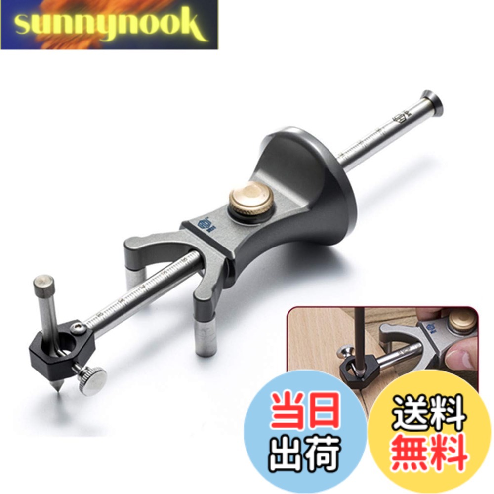 商品情報 商品の説明 【商品仕様】 縁側ケガキキット ステンレススチール製ルーラー マーカー挿入口 固定ノブ 簡易ドライバー 六角棒レンチ ステンレススチール製ケガき針 ボールペン芯 主な仕様 耐久性あり長持ちの木工縁側ケガキキット；アルミ...