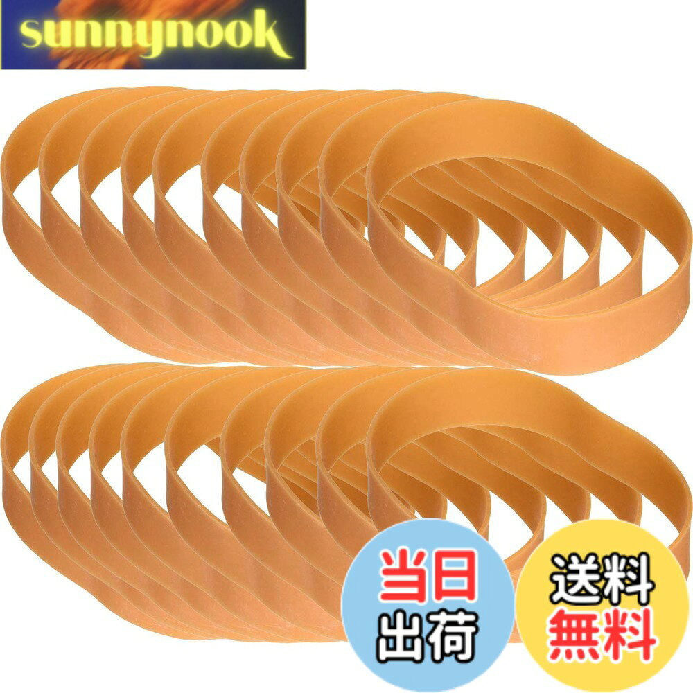 商品情報 商品の説明 主な仕様 サイズ:幅10mmx折径80mm,内径:50mm。入り数:20本入。たくさんのご使用される、ご家庭-企業様、作業場、工場などで、業務用、徳用としての包装となります。仕様: 袋入り。素材：良質の天然の純ゴムを使...