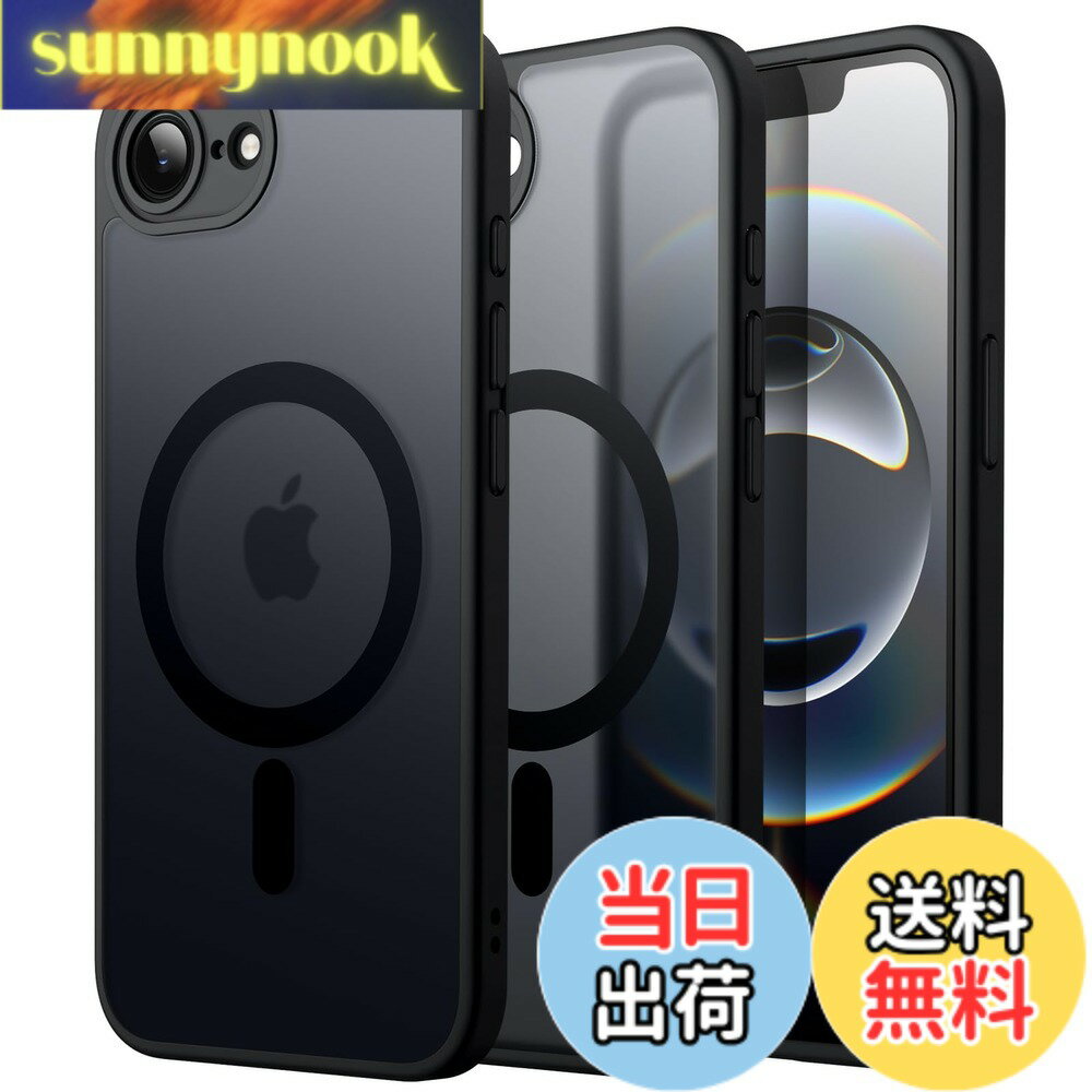 商品情報商品の説明JETech iPhone 17e (2026) / iPhone 16e用 マグネットケース MagSafeに対応 半透明のマット背面 薄型 ミニマリスト 耐衝撃 フォンカバー 6.1インチディスプレイ主な仕様 [完璧に...