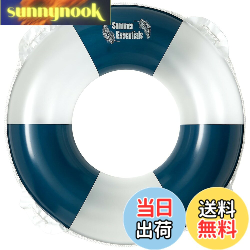 商品情報 商品の説明 膨らんだ状態の浮輪の内周が約110~115センチの浮輪です。男女問わず大人1人が入れる大きさです。 主な仕様 対象年齢：12歳以上サイズ：90cmロープ付きかんたん空気栓装着商品膨らんだ状態の浮輪の内周が約110?11...