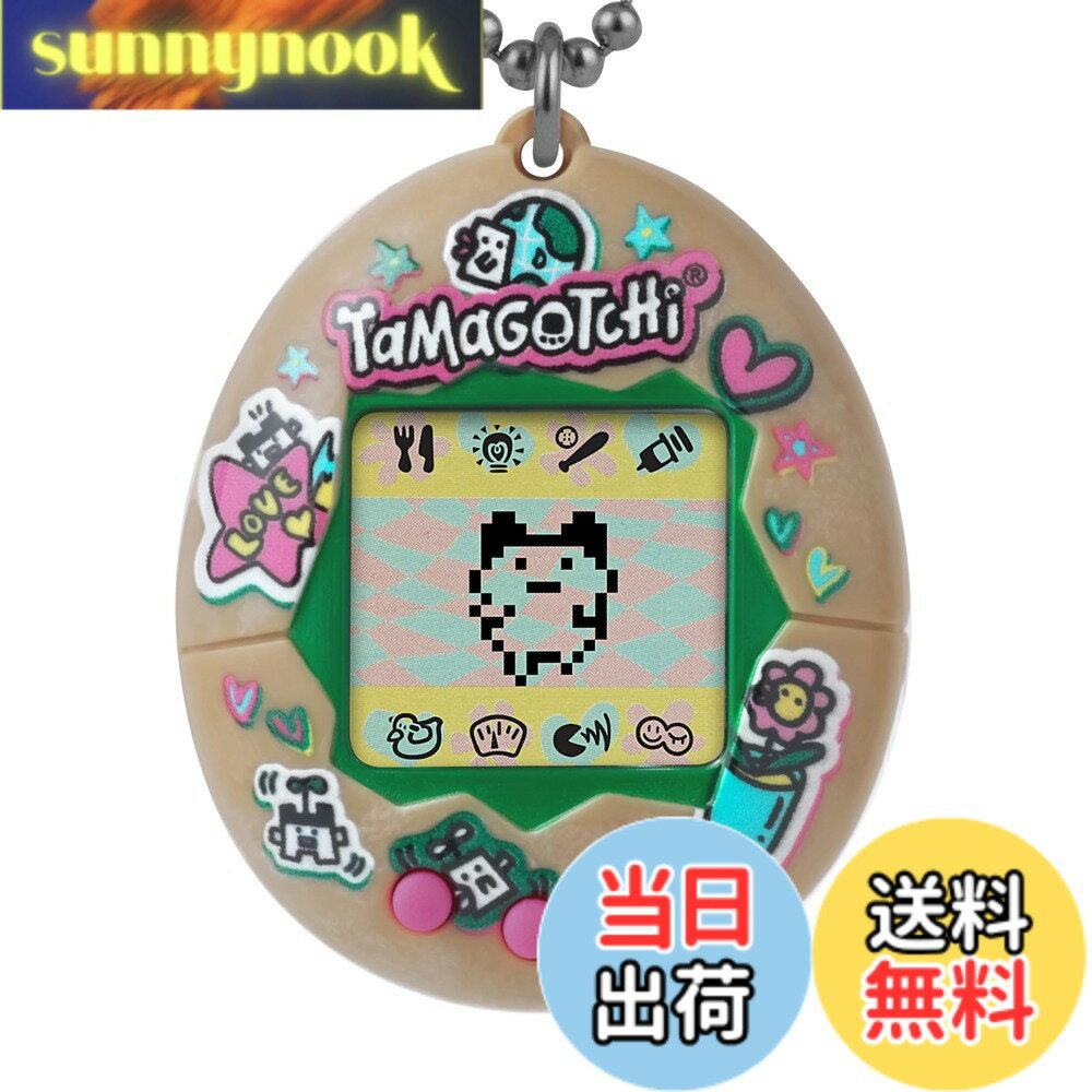 商品情報商品の説明商品紹介 Original Tamagotchi Celebrationデジタルペットは、地球を祝うためのアーストーンのデザインで90年代のオリジナルプログラミングへの愛を祝っています。 シェルはタンとグリーンで、白い「T...