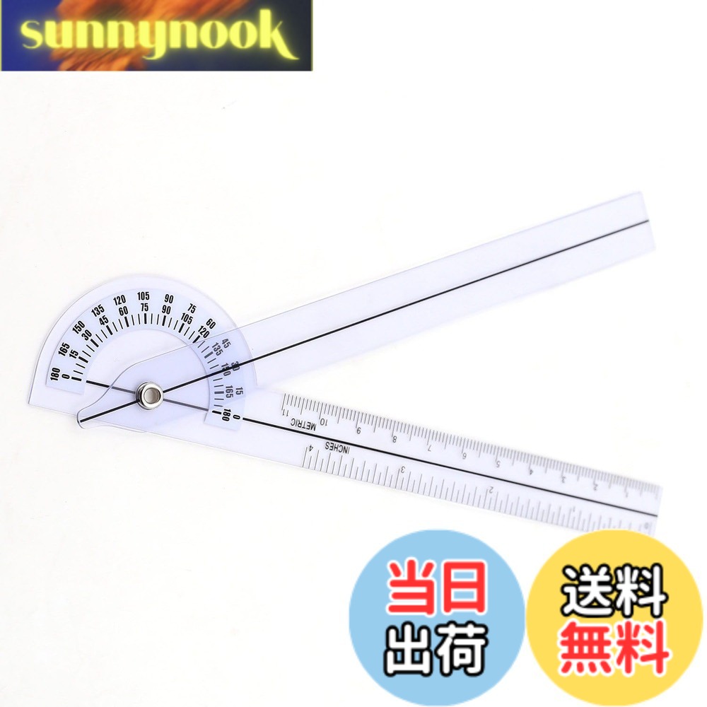 商品情報商品の説明KKLM 透明なプロフェッショナル角度測定器 多機能回転できる角度計 測定ツール180度 リハビリと整形外科用ポータブル角度定規関節可動域および脊椎角度測定主な仕様 【商品の特徴】全長は約17cmで、手のひらにぴったり収ま...