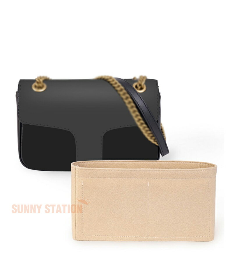 ブランド：PaBinご注意：この商品はグッチ GUCCI MARMONTの互換商品です。バッグはただの参照物で、非売品です。 小物が散らかりがちなバッグの中身をスッキリ整頓できます！ バッグインバッグで小物を整理できるだけではなく、バッグイ...