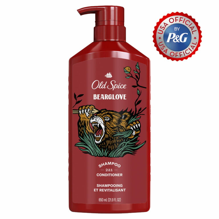 Old Spice Mens 2 in 1 Shampoo and Conditioner WILD COLLECTION BEAR GROVE 特徴 2in1　(シャンプー＆コンディショナー) 【ベアグローブ】フレッシュなリンゴとピリッと...