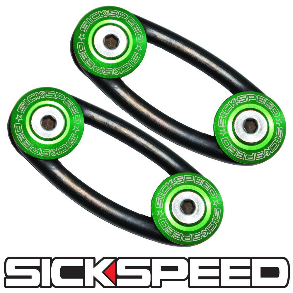 商品情報メーカー名SICKSPEED商品名BUMPER QUICK RELEASE KIT UNIVERSALカラーグリーン内容・ワッシャー4点・ボルト類4本・ゴム2点直径24mm備考取り付けにはバンパー、フェンダーに穴開け加工が必要です。...