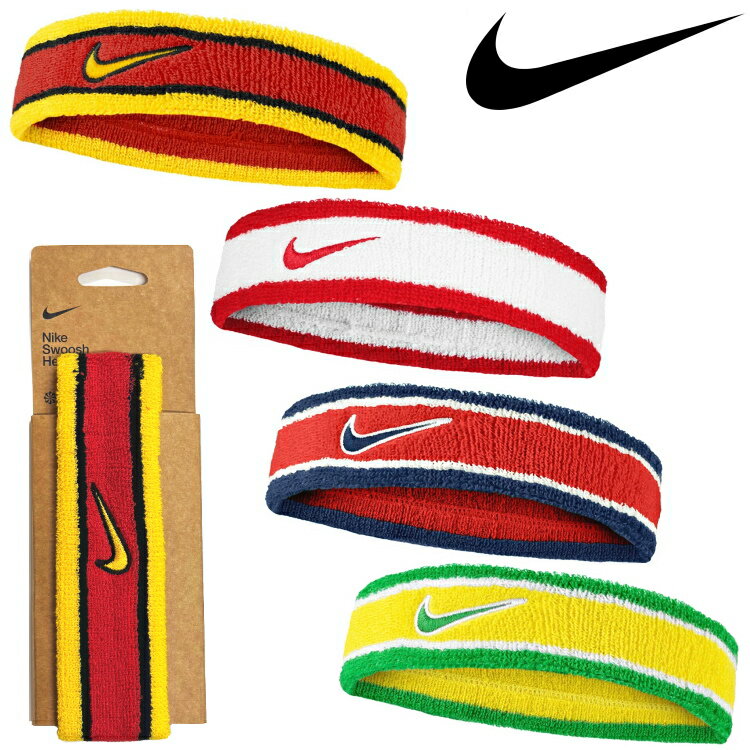 ※パッケージおよび仕様は予告なく変更する場合がございます。 ■ 商品名 NIKE ナイキ スウッシュ クラシック ヘッドバンド WC BN1101 ■ カラー 119：ホワイト/ファイヤーレッド 664：ユニバーシティレッド/セイル/ミッド...