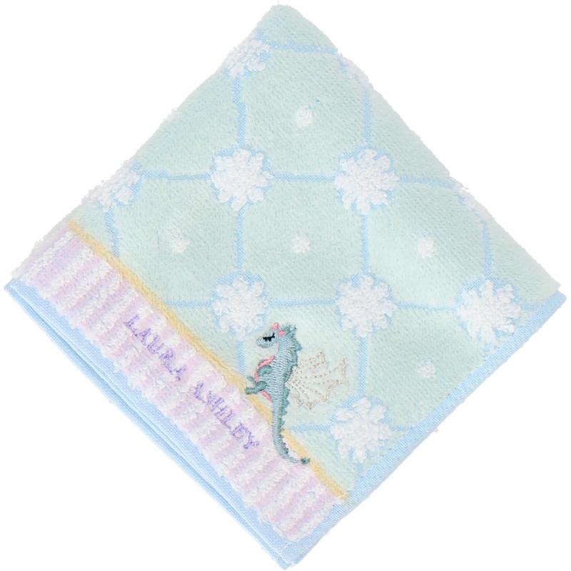 [Laura Ashley] レディース タオルハンカチ 05706029 ハンカチ 女性 花柄 辰年 ドラゴン 干支【Laura Ashley(ローラ アシュレイ)のレディースタオルハンカチ】 2024年の干支である辰柄のタオルハンカチ。...