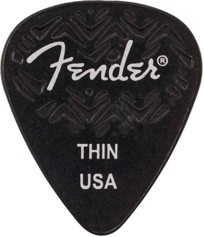 Fender ピック Wavelength ™ Picks Thin 6 Pack, Black351シェイプThin,Medium,Heavy,Extra Heavyの4種類の厚みをラインナップタートイズシェル、ホワイト、ブラックの3色の...
