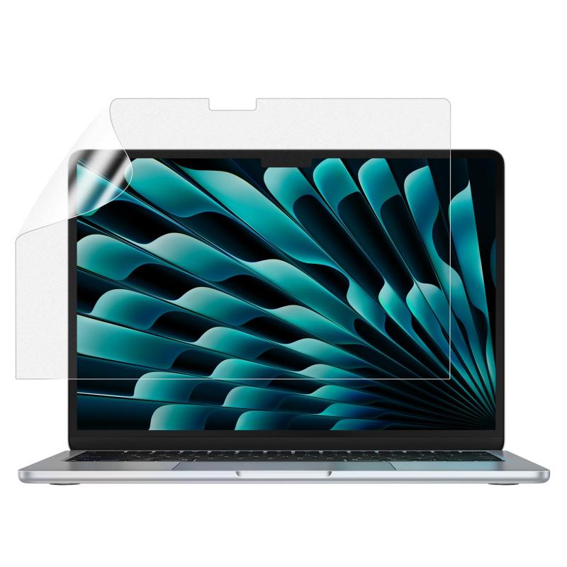 NIMASO アンチグレア フィルム MacBook Air 15.3インチ 2025 M4 / 2024 M3 / 2023 M2 チップ 対応 マックブックエアー 15インチ 液晶 保護フィルム マットタイプ 反射低減 指紋防止 NNB...