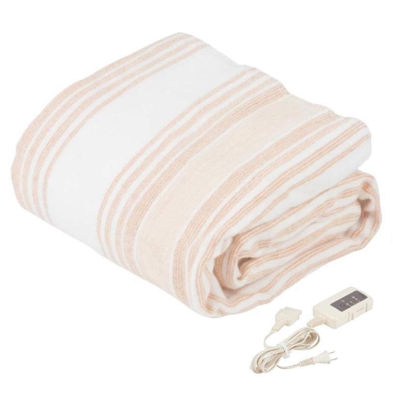 Mofua 電気毛布 洗える敷毛布 130×80cm シングル 温度調節無段階 ダニ退治 頭寒足熱配線 足元 モフア MFS401H-D日本メーカーMofua(モフア)電気毛布 敷き：布団の中で使用する電気敷き毛布です。初めての方にもおすす...