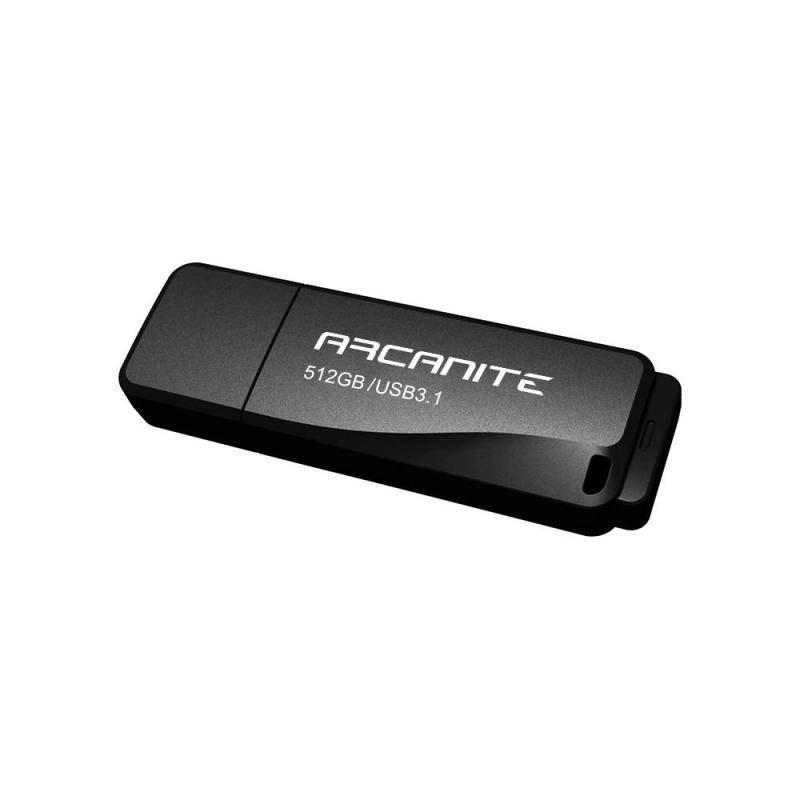 ARCANITE USBメモリ 512GB USB 3.1 超高速、最大読出速度400MB/s、最大書込速度200MB/sインターフェース : SuperSpeed USB 3.1 Gen1基準に符合しています USB TYPE-Aコネクタ...