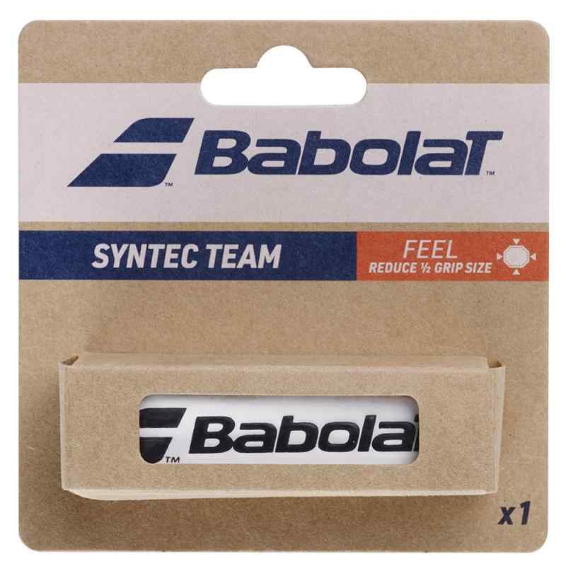 バボラ Babolat テニスグリップテープ シンテック チーム SYNTEC TEAM リプレイスメントグリップ 670065対象スポーツ : テニス＆パデル・吸収率 : 3/5厚さ : 1.5 mm長さ : 114 cm構造 : PET...