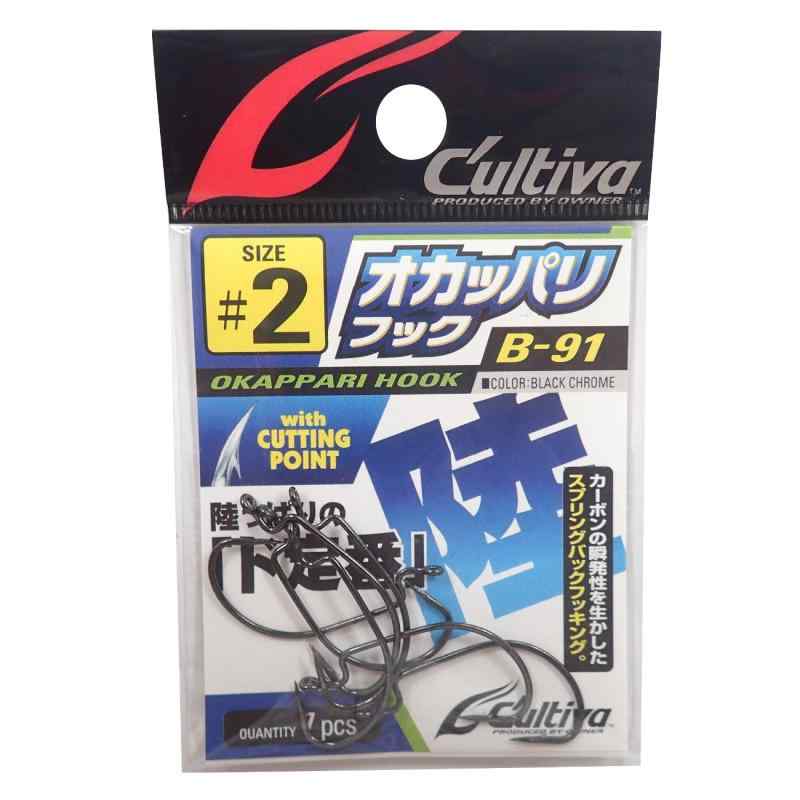 オーナー(OWNER) B-91 オカッパリフック 2 11532ルアー用フック