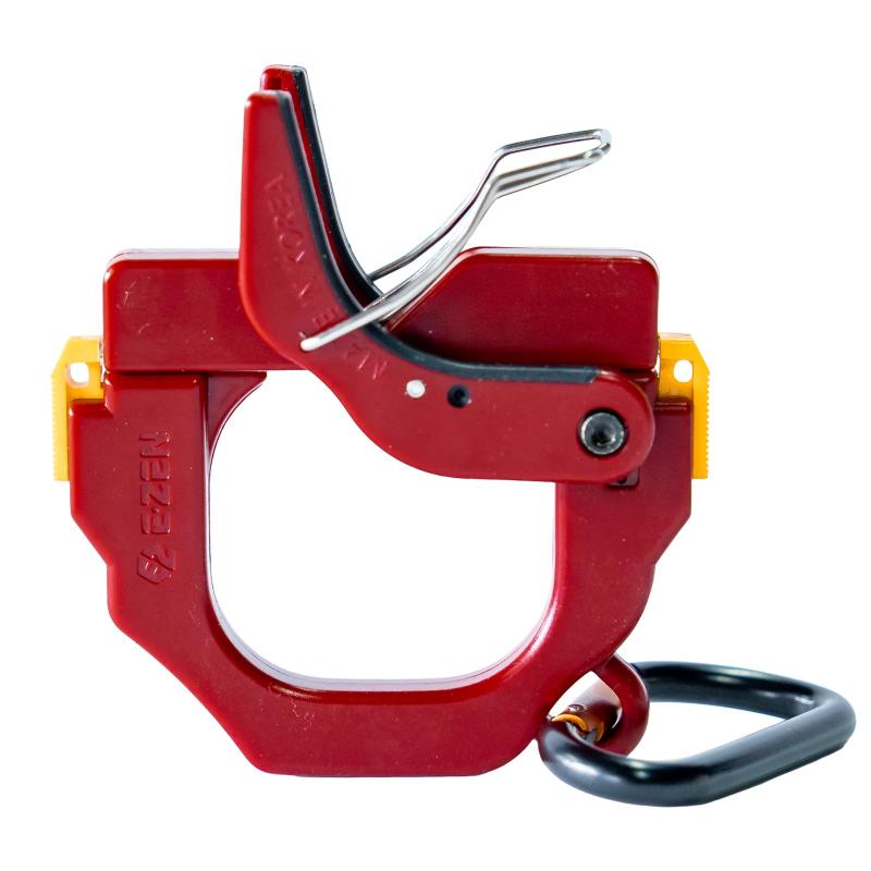 E-ZEN (イーゼン) EQ-100R ワンタッチケーブルタイホルダー ONE TOUCH CABLE TIE HOLDER 結束バンドホルダー (レッド)・のせて押すだけでケーブルタイ(結束バンド)をワンタッチ装着。・装着した結束バンド...