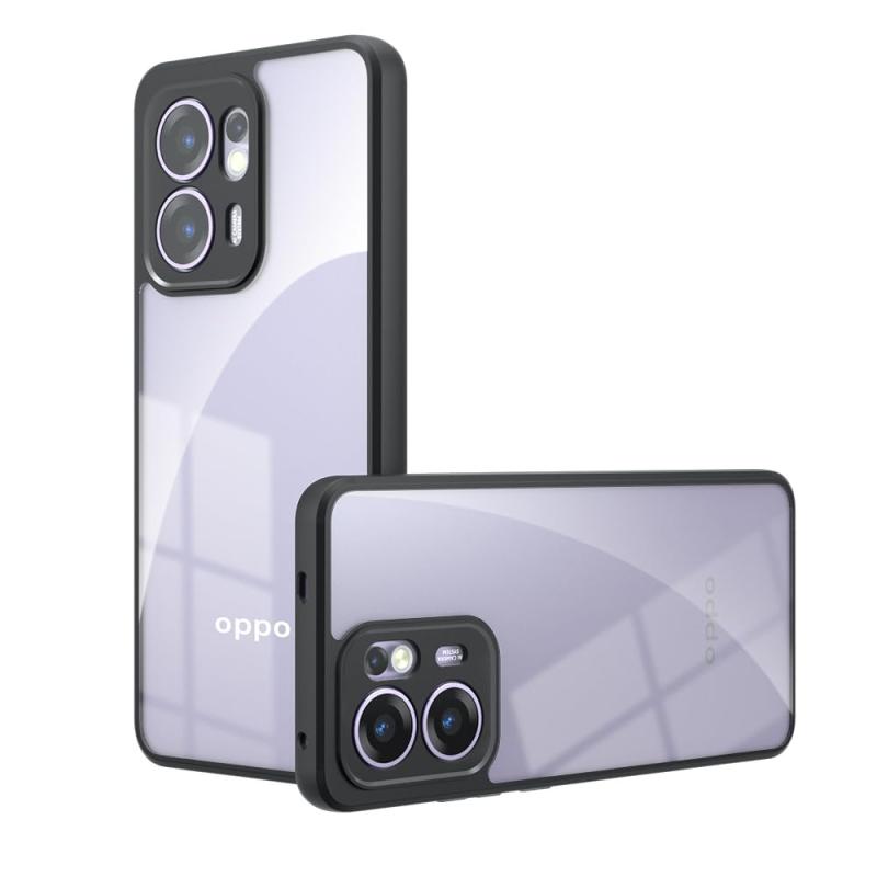【TIFIYA】For OPPO Reno13 A 用 ケース クリア カバー 黄変防止 米軍MIL規格 CPH2699 / A501OP 対応 TPU+PC ストラップ装着可能 耐衝撃 落下防止 レンズ保護 軽量 oppo reno13 ...