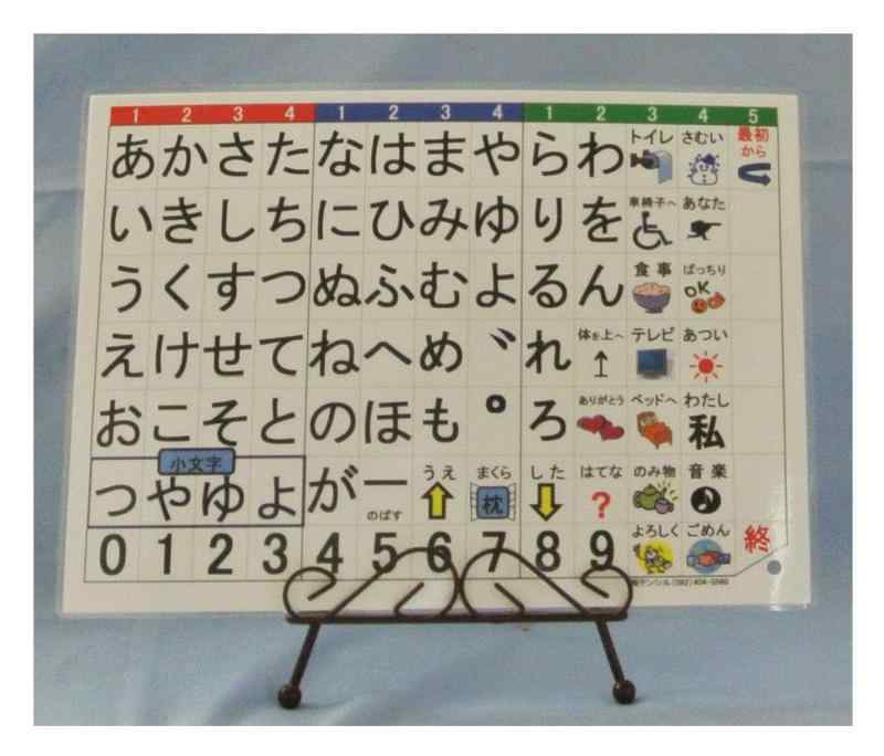 SA3-コミュニケーションボード白地文字盤 50音 (1.A3判(大))ーーー文字盤テンシル透明ではなく白地です　基本的に指さしで使用.A3判：30×42cm　耐水性あり.事業者様:適格請求書は発行できません.ご留意ください