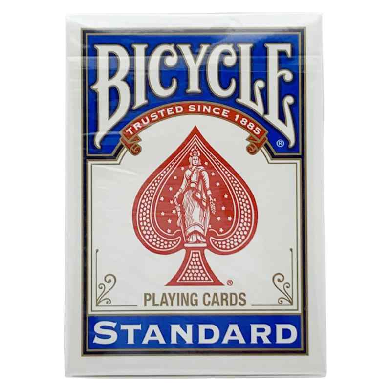 BICYCLE(バイスクル) 808 ライダーバック STANDARD トランプ 青 ポーカーサイズ素材: 紙製　表面/エンボス加工サイズ: 63mm×88mm（ポーカーサイズ）メーカー: U.S.プレイングカード社 (アメリカ)内容: ポ...