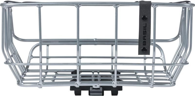 BASIL(バジル) 自転車カゴ ポートランド リアバスケット MIK対応 25L 後用 クローム最大積載量:10Kgサイズ:43×36×22cmバスケットには、調整可能なアタッチメントストラップ付き。容量25リットル、最大重量10キロまで...