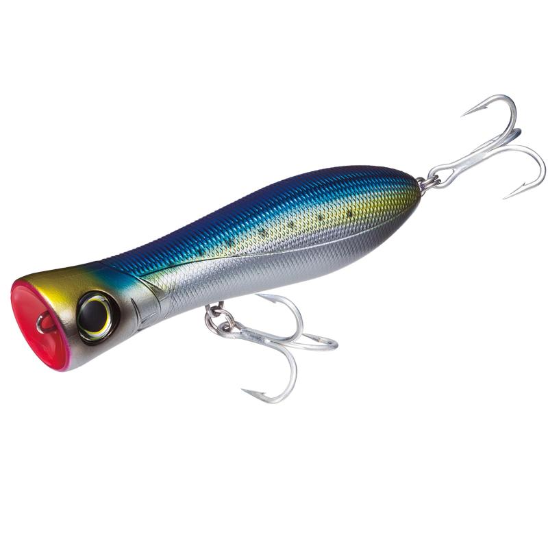 YO-ZURI(ヨーヅリ) ルアー ポッパー ブルポップ 150mm CIW 自重:70g R1154-CIW-イワシ主な対応魚種:大型フィッシュイーター マゴチタイプ:フローティング重量:70g / サイズ:150mmカラー:イワシ ci...