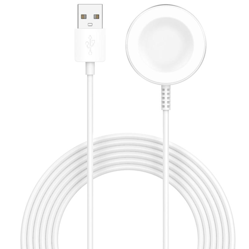 [RuenTech] 対応 Huawei Watch GT6/GT6 Proスマートウォッチ充電器 Huawei Watch Fit4 Pro/Fit4 充電ケーブル マグネット式充電 USBポート 急速 高耐久性 旅行用 (ホワイト)【完...