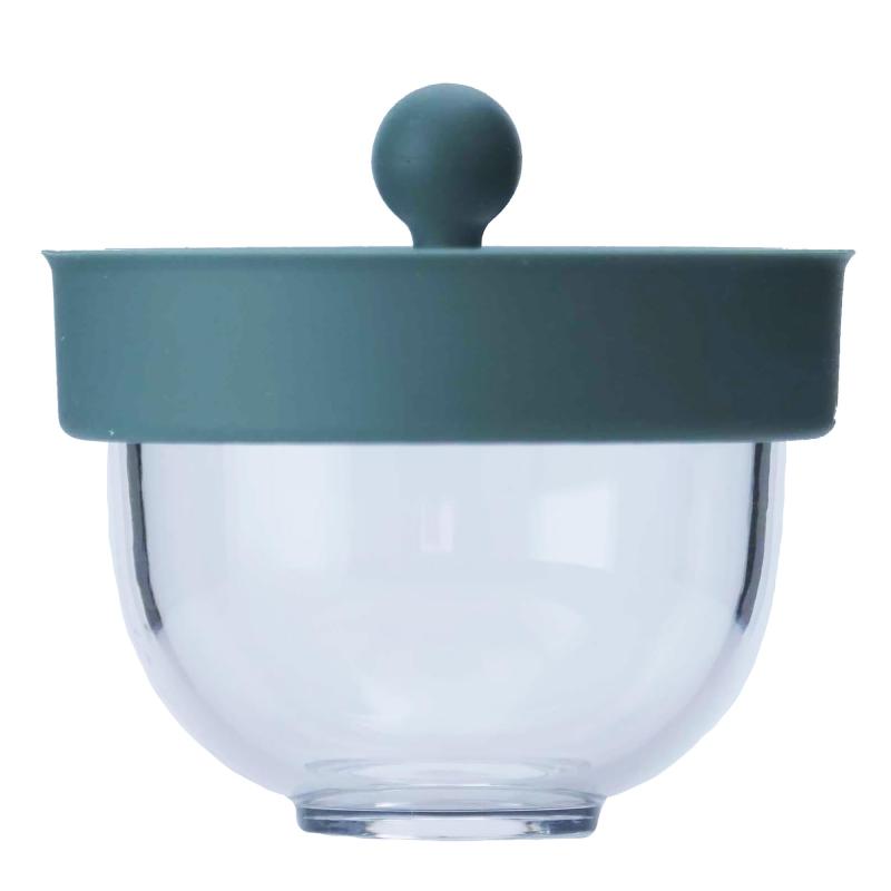 新感覚の“きゅ～す”ちゃPod2【洗い一瞬】【新しいこし方】【すべてのお茶とコーヒーを手軽に】【割れない】【かわいい】【シンプル】【コンパクト】 (グレイグリーン)【茶こしいらず】本体とふただけのシンプル構造。なのにお茶がこせて、洗いがとて...